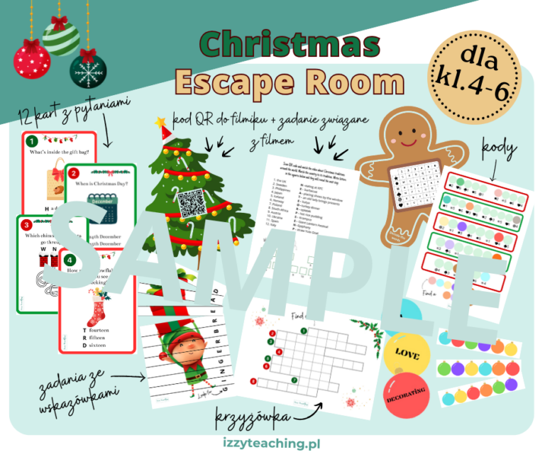 Christmas Escape Room – Looking for ideas? Izzy Teaching!