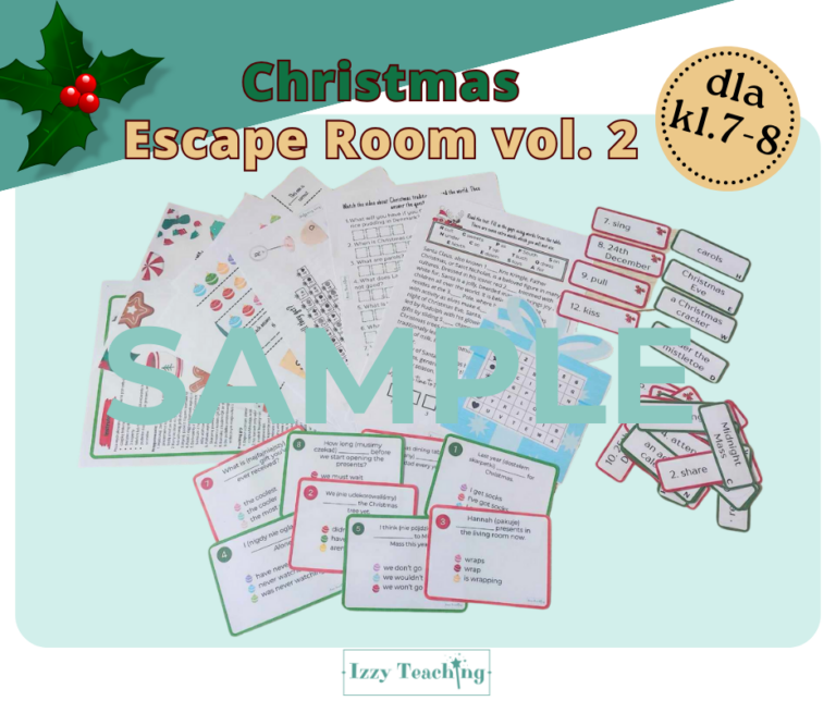 Christmas Escape Room – Looking for ideas? Izzy Teaching!