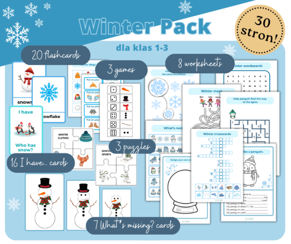 Winter Pack for Primary School Learners – Looking for ideas? Izzy Teaching!